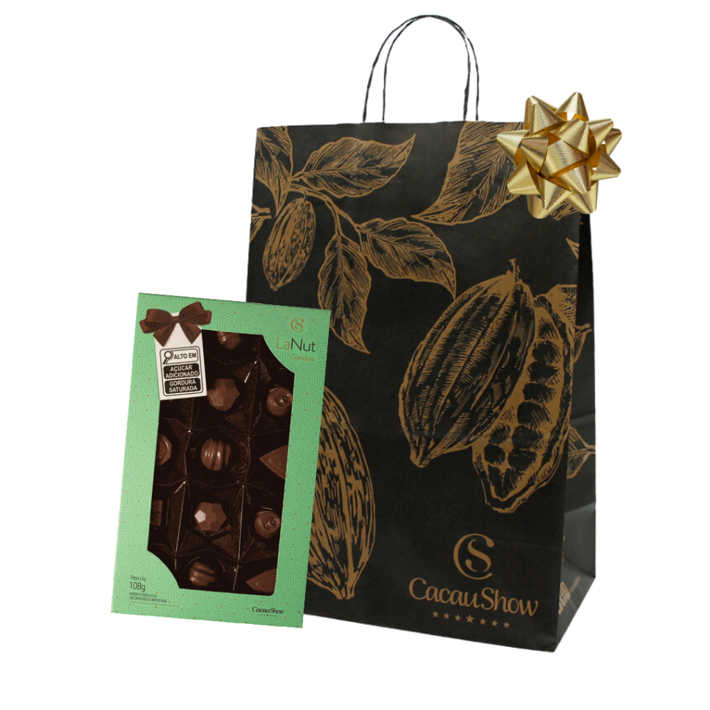 Mini Show Lanut 108g Chocolate Cacau Show Presente | Shopee Brasil