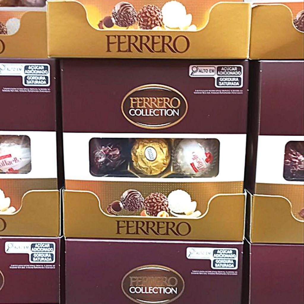 Ferrero Rocher Collection com 7 unidades 77g Presenteie Quem Você Ama ...