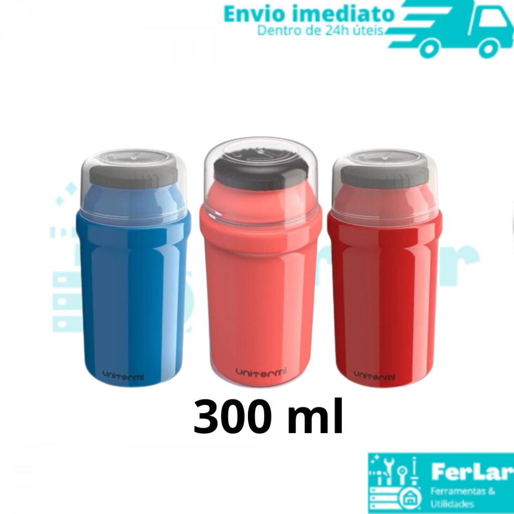 Garrafa Copo Termica Fano Kids 300ml Lancheira Escolar Infantil, quente ...