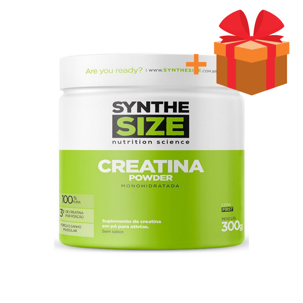 Synthesize Creatina Monohidratada 300g: Máxima Potência e Desempenho ...