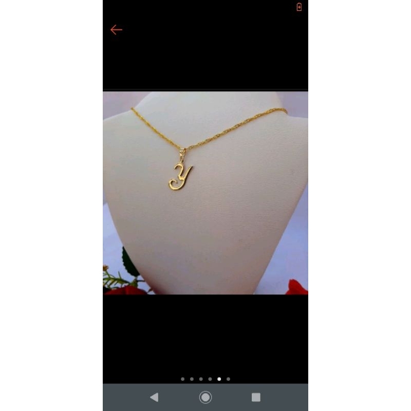 COLAR COM LETRAS DO SEU NOME | Shopee Brasil