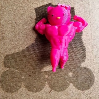 Chaveiro Hello Kitty Bodybuilder Academia | Shopee Brasil