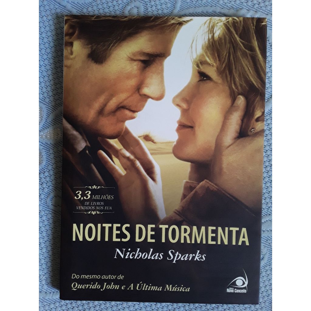 Noites de tormenta (capa do filme) - Nicholas Sparks | Shopee Brasil