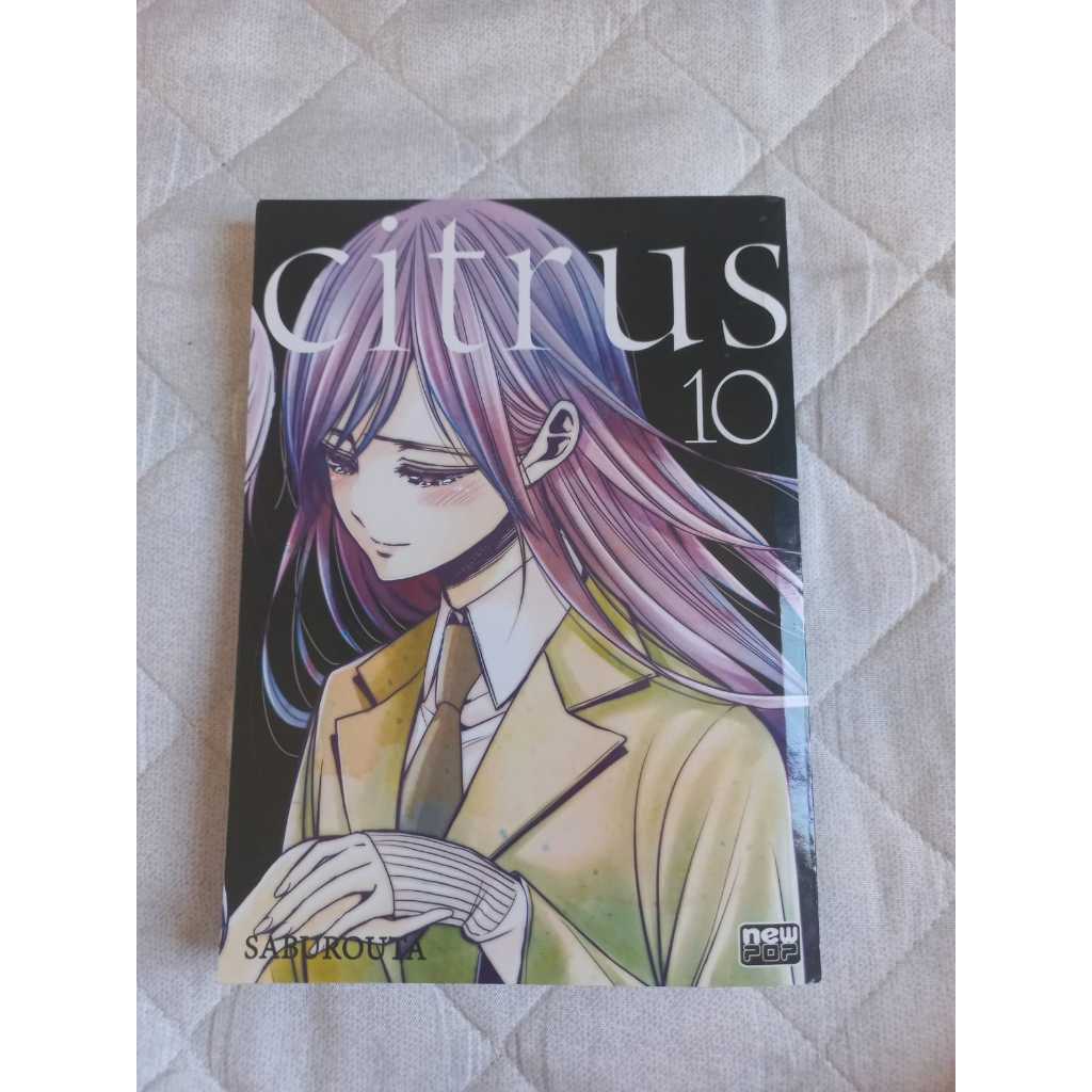 Mangá - Citrus: Volume 10 | Shopee Brasil