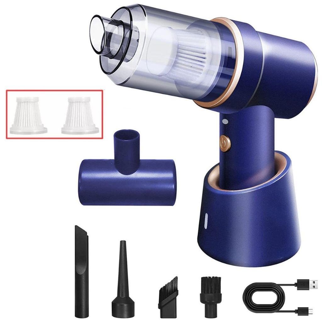Aspirador soprador De Po Portatil Vertical com Base de Carregamento ...