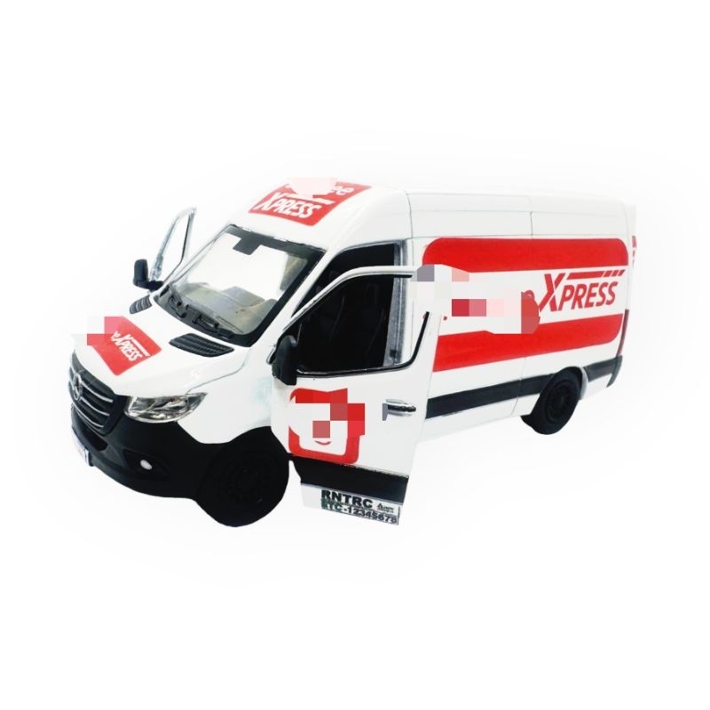 Miniatura Van Shopp Express Entregas Carrinho Coleção | Shopee Brasil