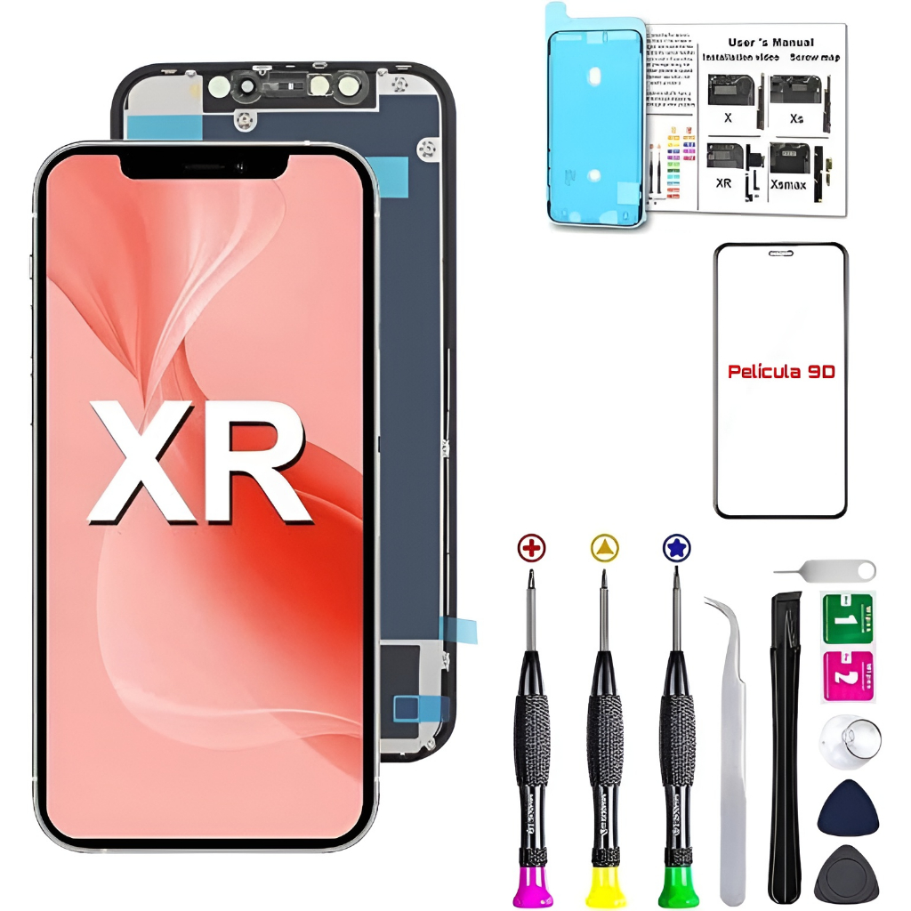 Tela Display Touch Compatível iPhone XR Original Premium 6.1 | Shopee ...