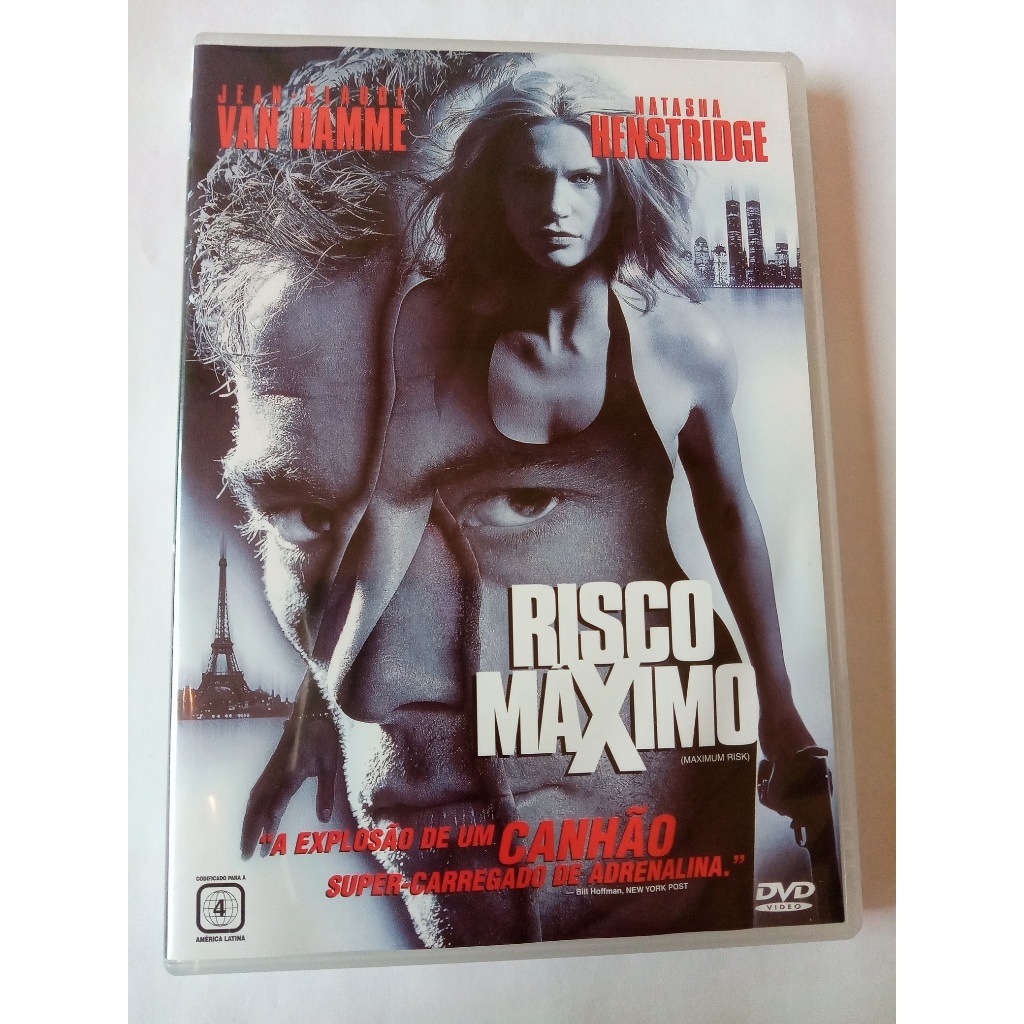 DVD Risco Máximo - Van Damme - Original | Shopee Brasil