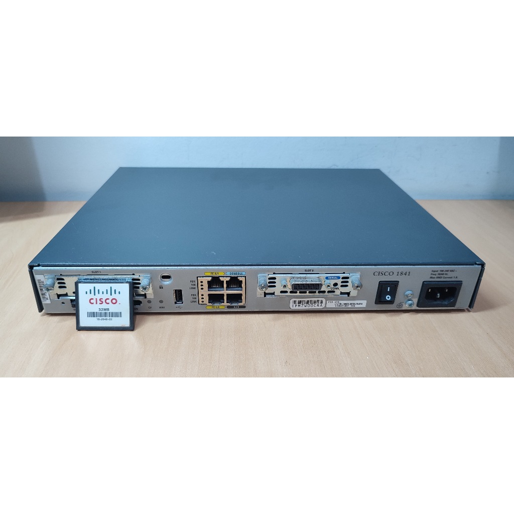 Roteador Cisco Series 1800 Modelo 1841 | Shopee Brasil