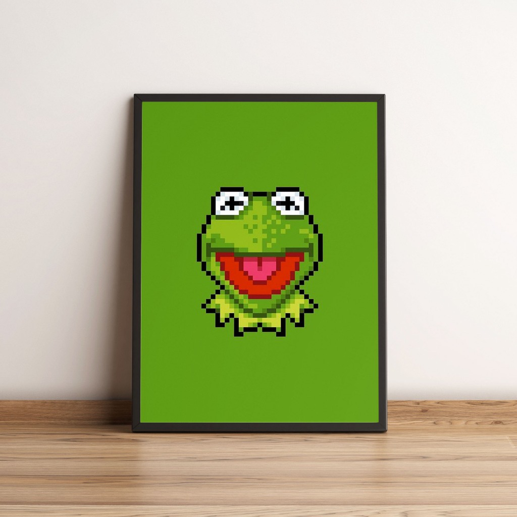 Quadro Caco, O Sapo 2745 | Shopee Brasil