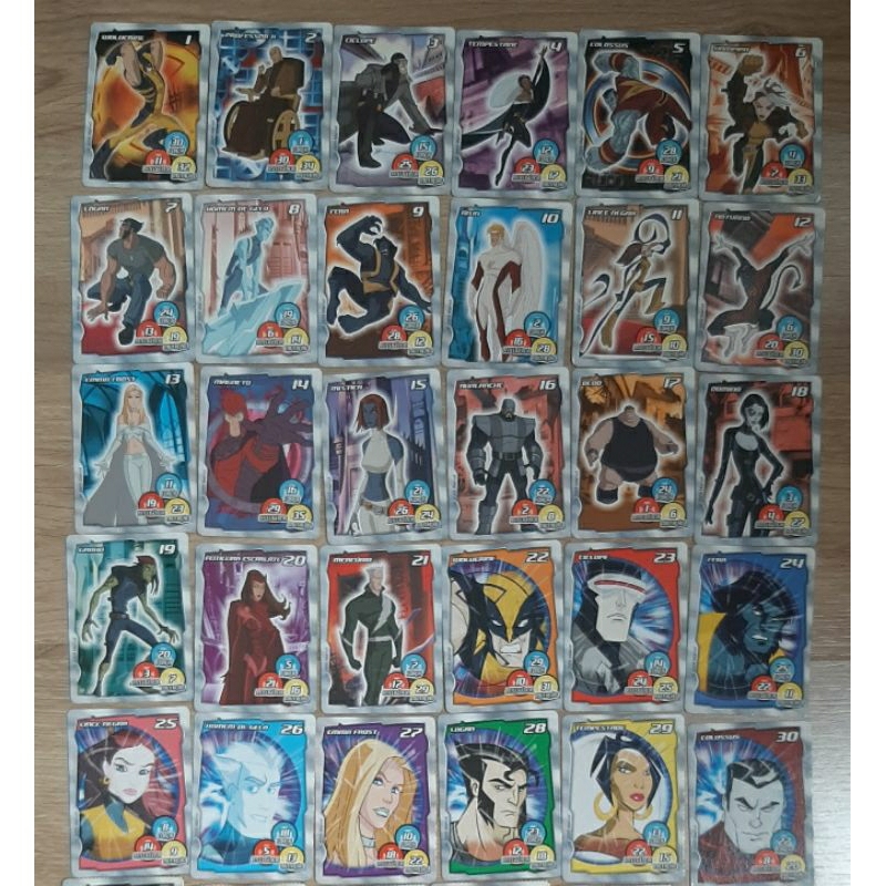 Cards Cheetos Elma Chips Wolverine e os X-Men Coleção Completa | Shopee ...