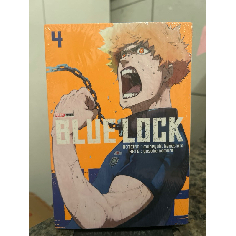 Blue Lock volume 4 novo/lacrado | Shopee Brasil