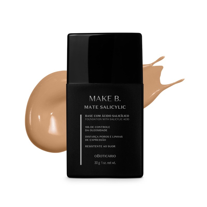 Base Make B Salicylic OBoticario 30g | Shopee Brasil