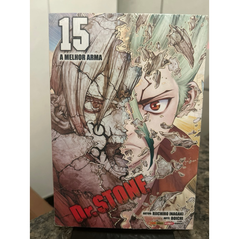Dr Stone volume 15 novo/lacrado | Shopee Brasil