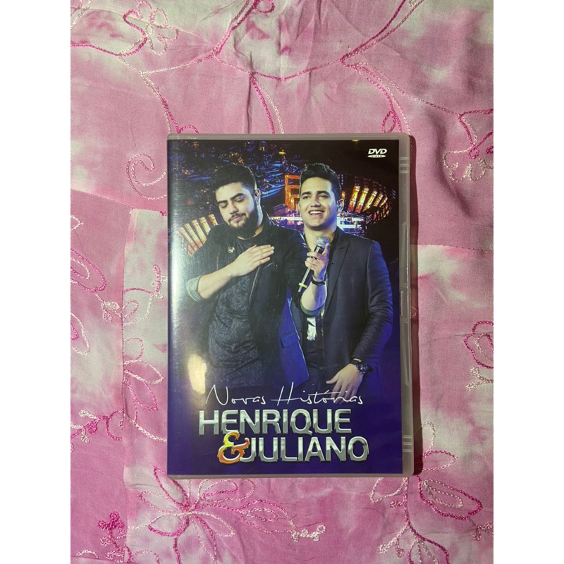 DVD Novas Histórias - Henrique e Juliano | Shopee Brasil