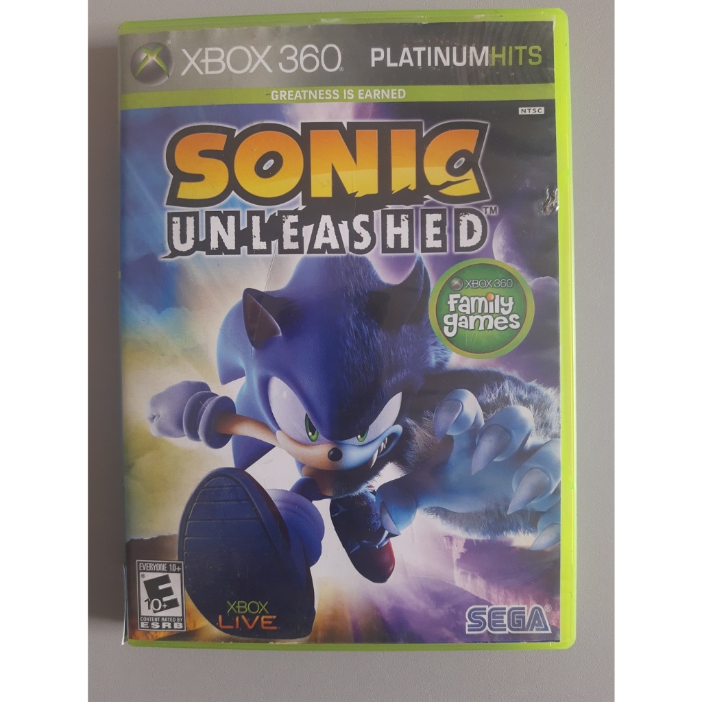 Sonic Unleashed Xbox 360 - Mídia Física Original | Shopee Brasil