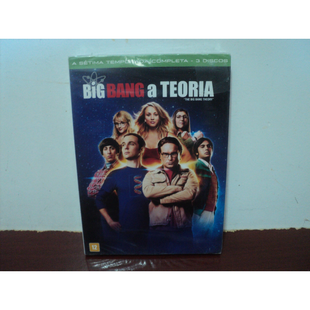 BOX DVD BIG BANG A TEORIA - 7ª TEMPORADA COMPLETA - ORIGINAL - LACRADO ...