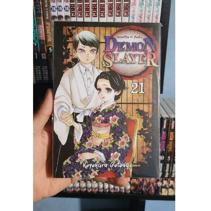 Demon Slayer - Kimetsu No Yaiba Vol. 21 | Shopee Brasil