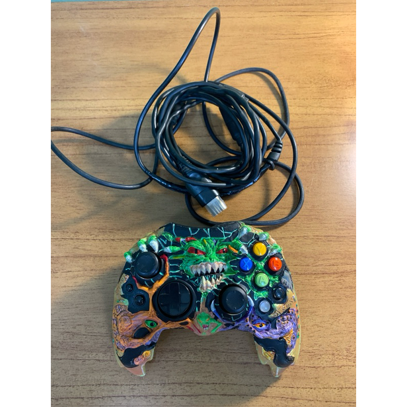 XBox Clássico - Controle Edição Limitada Alien Infection | Shopee Brasil