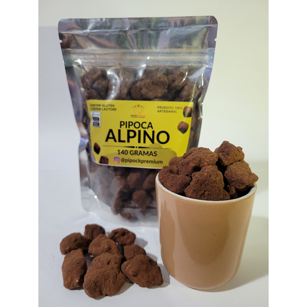 Pipoca Gourmet Sabor Alpino - Pipock Premium | Shopee Brasil