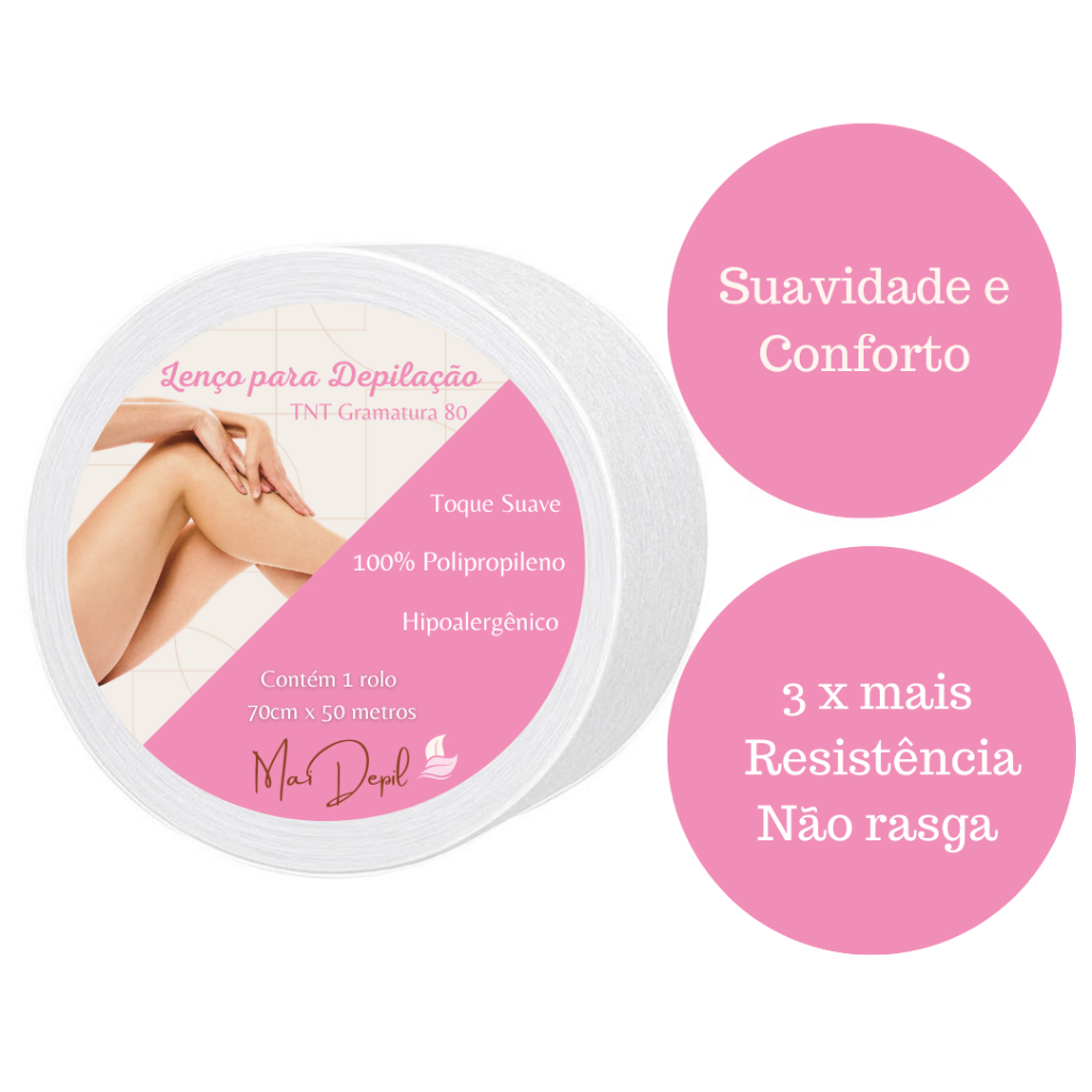 Kit 2 Rolos Tnt 80g x 50 metros Lenço folha papel Falso Tecido TNT ...