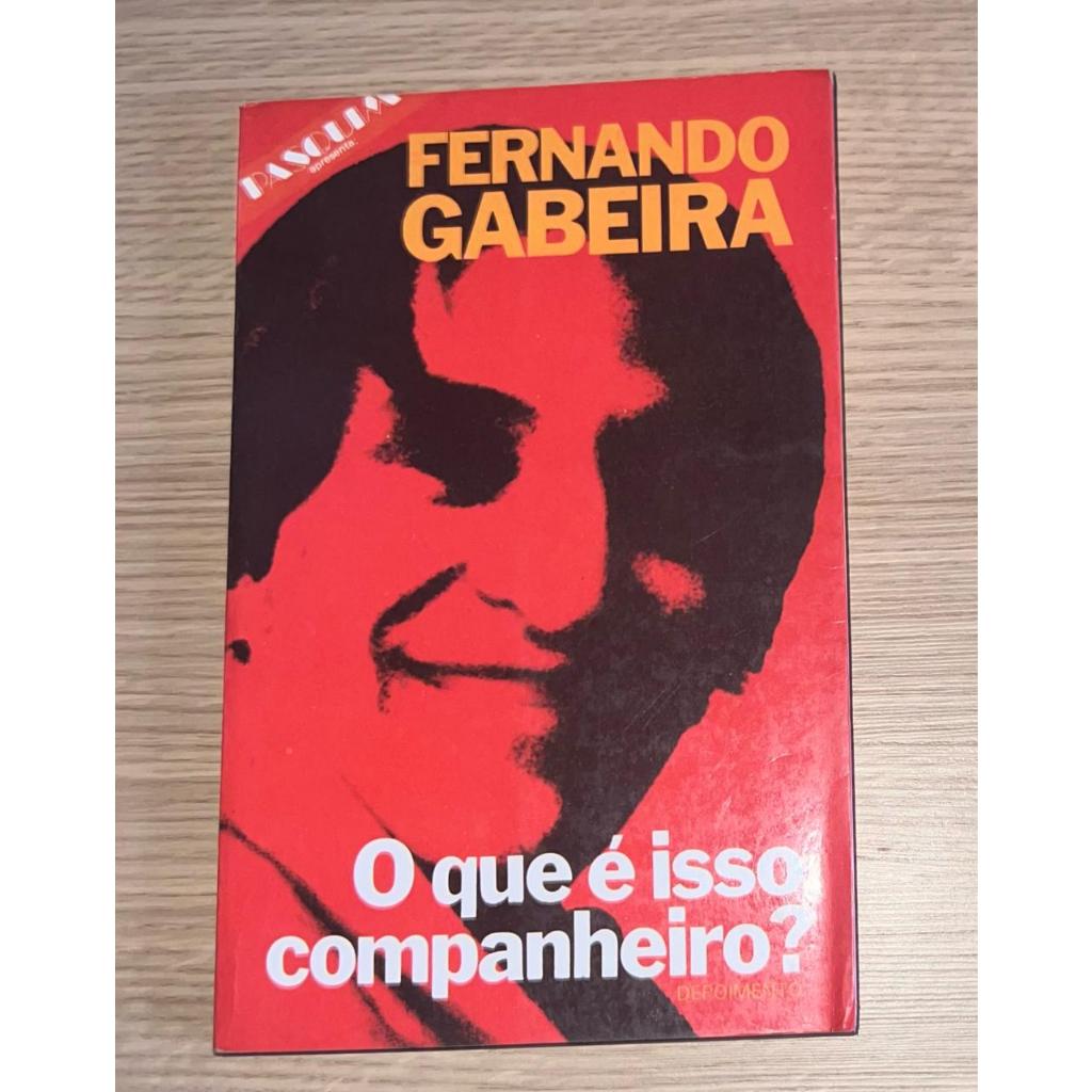 Livro: O Que É Isso Companheiro - Fernando Gabeira | Shopee Brasil
