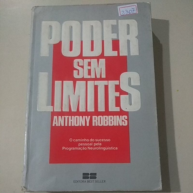 Poder sem limites Anthony Robbins (2307) | Shopee Brasil