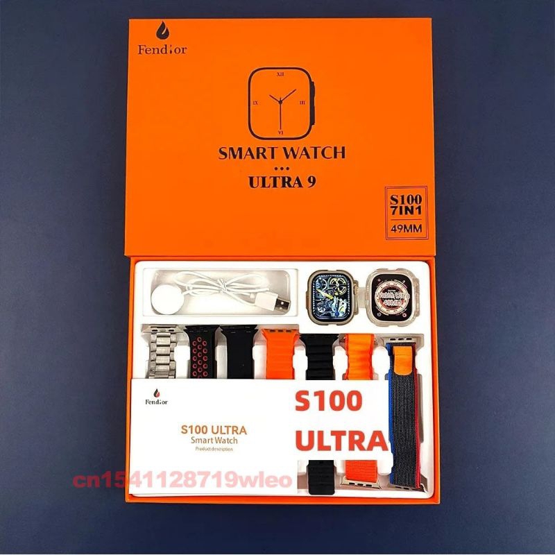 Smartwatch S100 Ultra 9 | Shopee Brasil