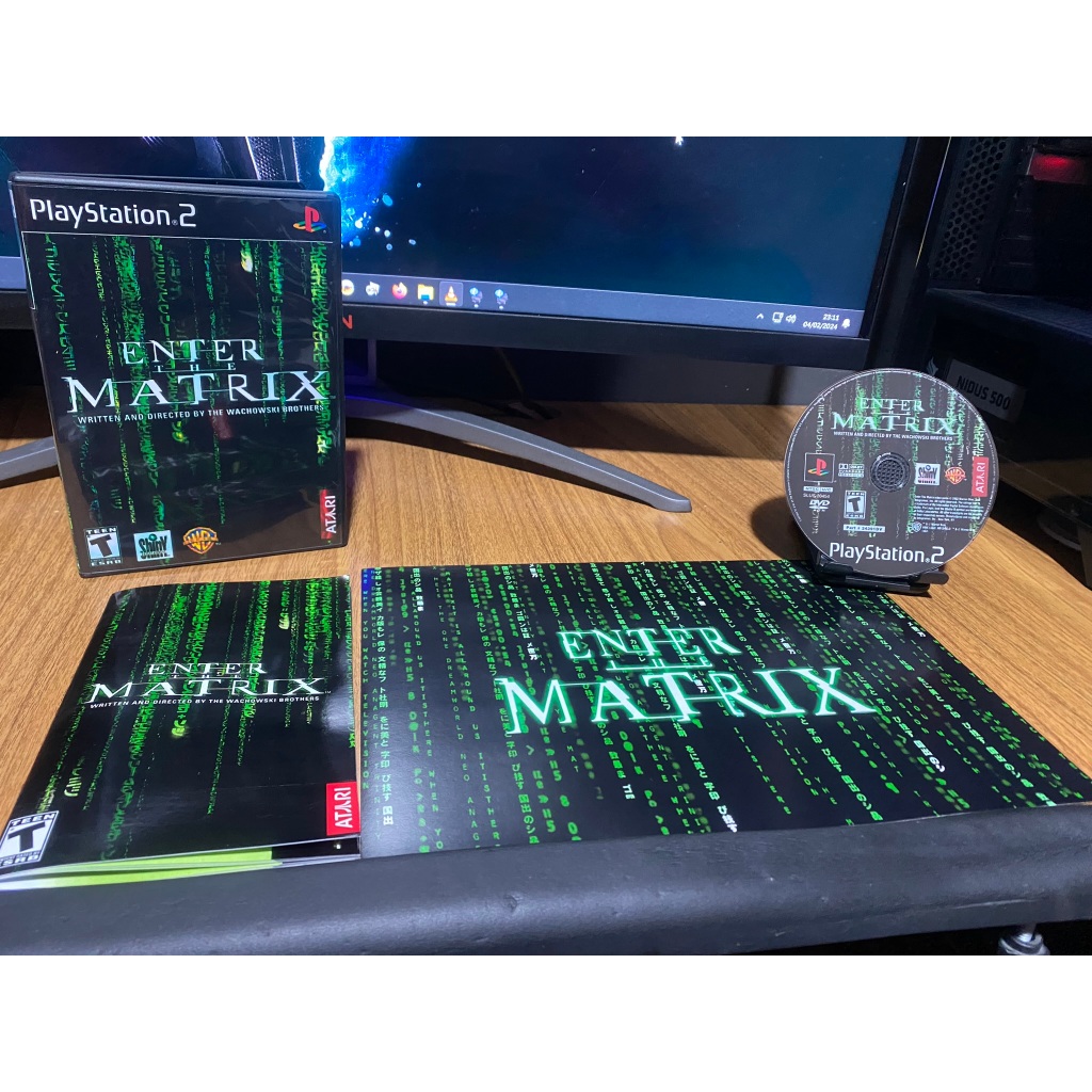 Enter the Matrix com Pôster/Manual para PS2 | Shopee Brasil