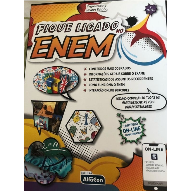 Fique ligado no enem - apostila alfacon | Shopee Brasil