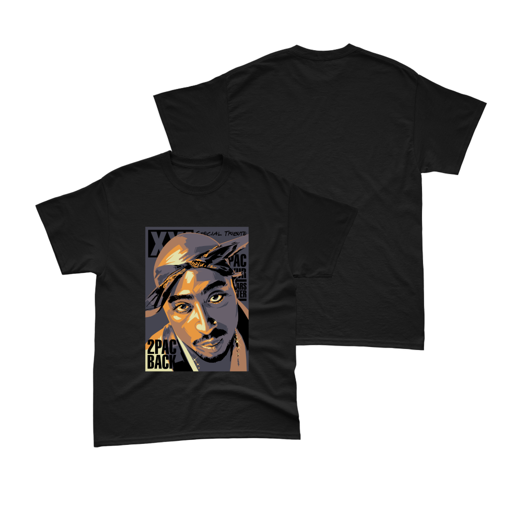 Camisa Camiseta Tupac 2Pac Hip Hop Rapper | Shopee Brasil