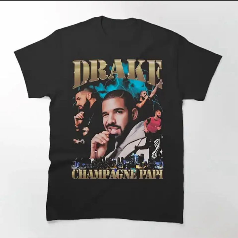 Camiseta T - Shirt Unissex Drake | Shopee Brasil