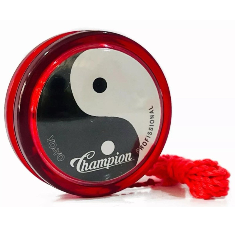 Yoyo (ioio, yo-yo) Profissional Champion Yin-Yang Red. | Shopee Brasil