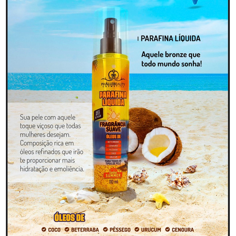 Parafina líquida spray 110ml | Shopee Brasil