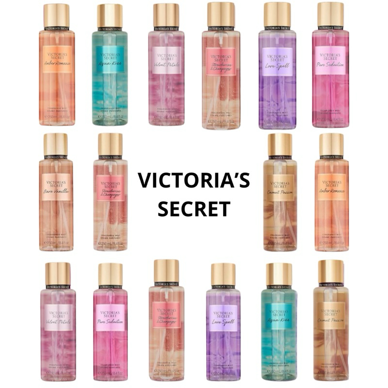 Body splash Victoria Secret - Fragrâncias exclusivas originais | Shopee ...