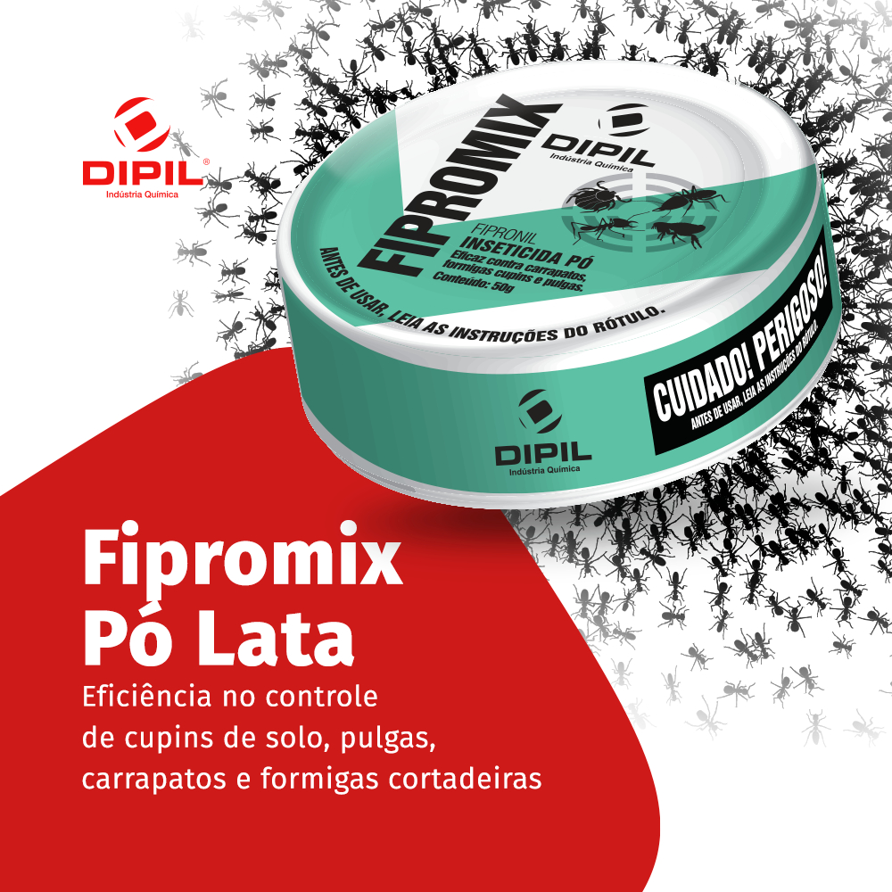 Fipromix Inseticida em Pó 50 gramas, Fipronil Dipil | Shopee Brasil