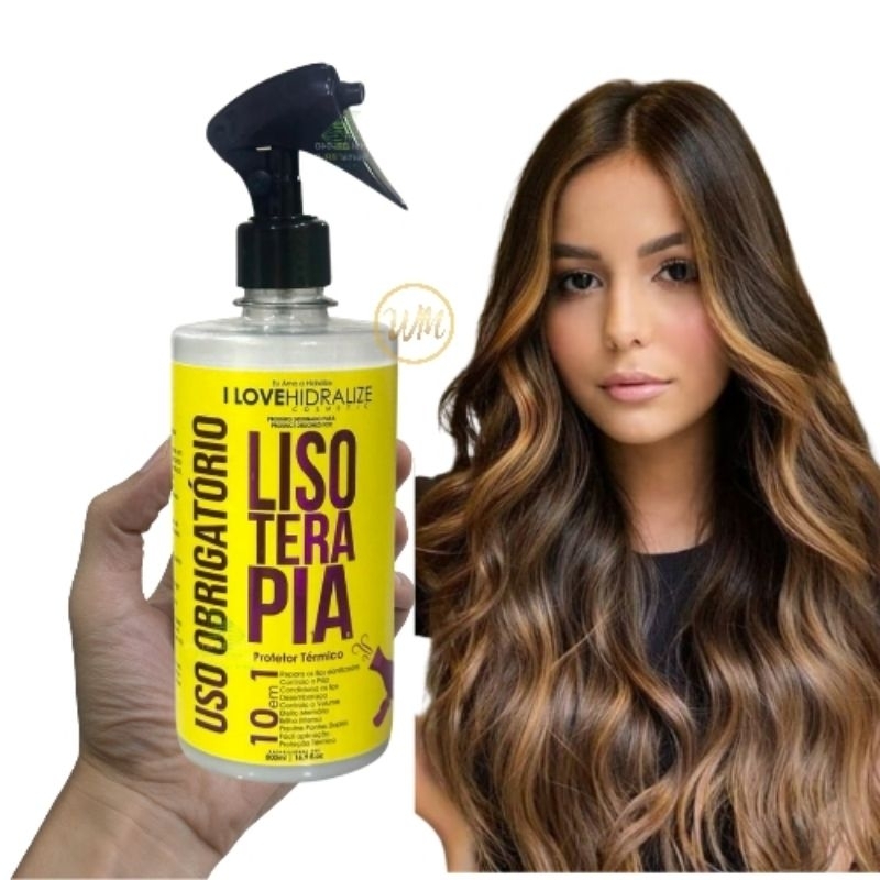 Protetor Térmico Lisoterapia Hidralize 10 em 1 Uso Obrigatório 500Ml | Shopee Brasil