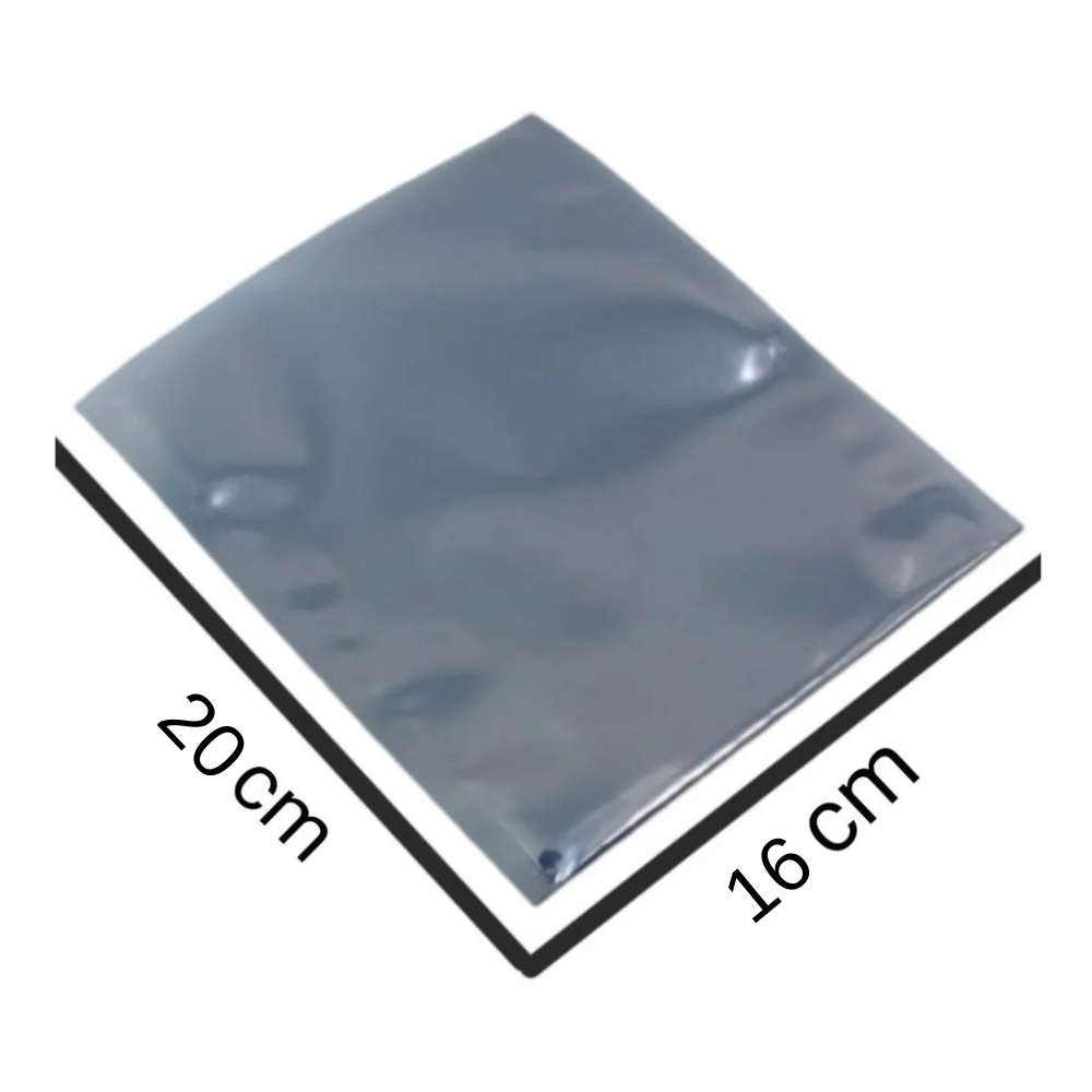 Kit com 10 Unidades de Embalagem Blindado Antiestático Metalizado ESD ...