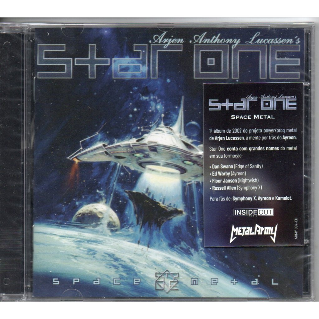 Cd Star One - Space Metal (2023) | Shopee Brasil