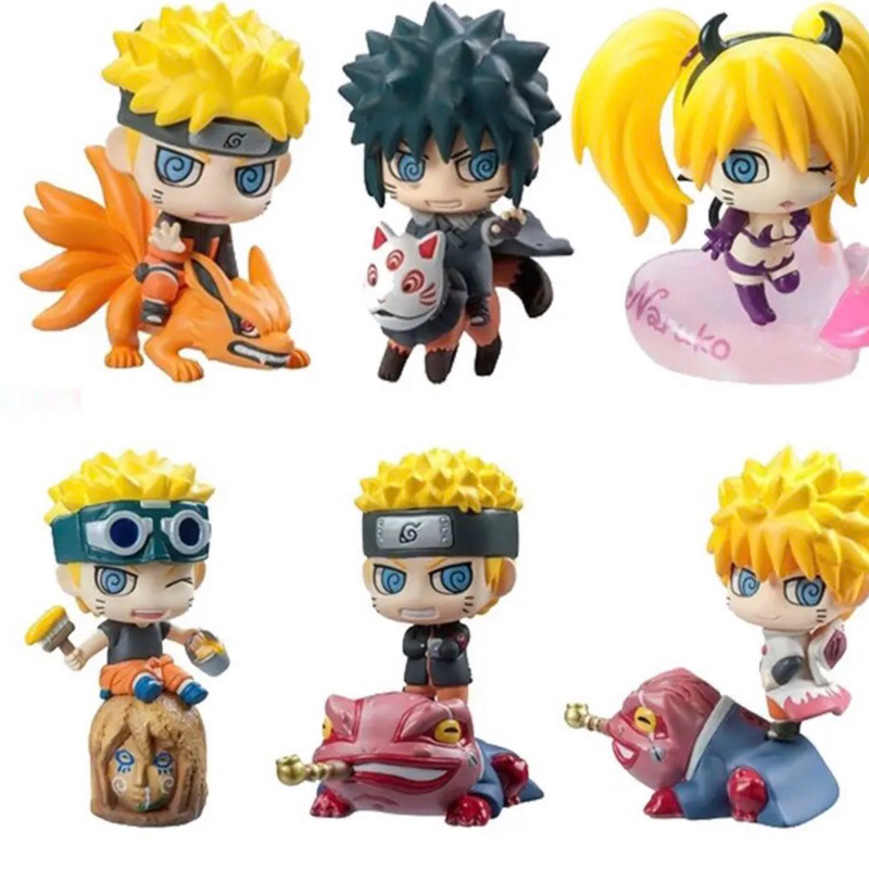 Mini action figure naruto (1 unidade ) | Shopee Brasil