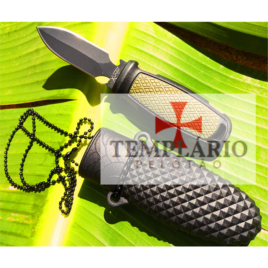 Mini Adaga Faca Esportiva Cozinha De Pesca Camping com Bainha Rígida ...