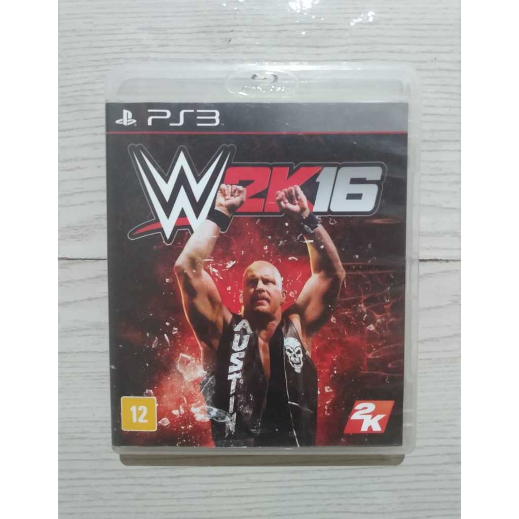 WWE 2K16 - Mídia Física (PS3) | Shopee Brasil