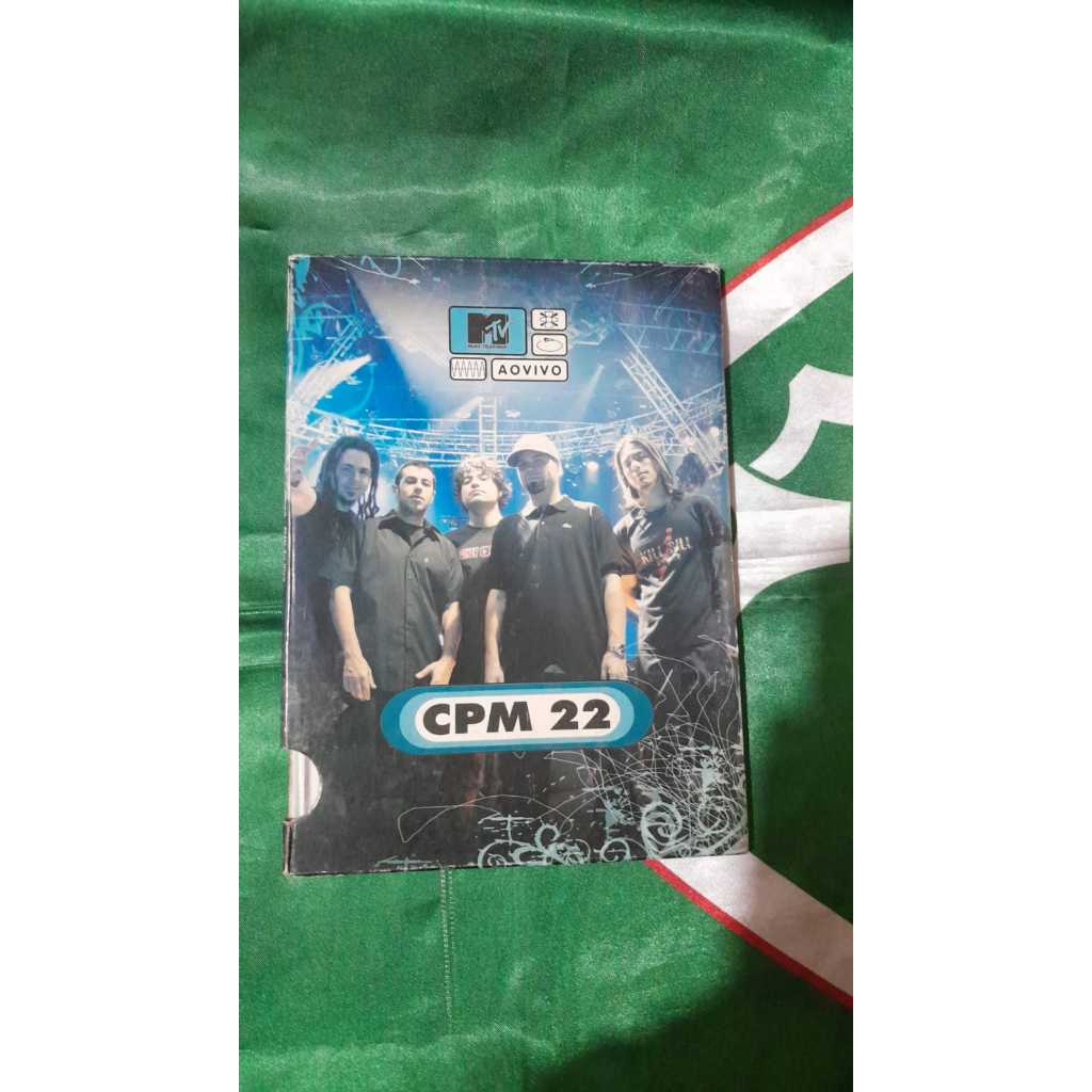 DVD da Banda CPM 22 - MTV Ao Vivo 2006 - Usado | Shopee Brasil