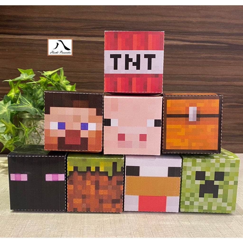 Caixas Cubos Minecraft (5x5cm) | Shopee Brasil