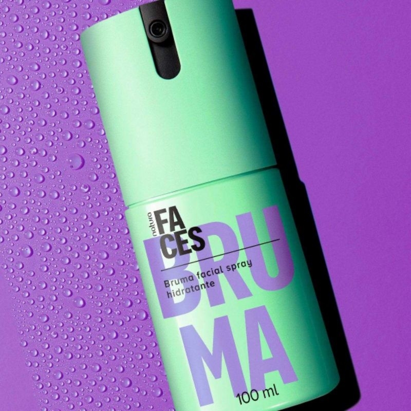 Bruma Facial Spray Hidratante Faces - 100 ml | Shopee Brasil