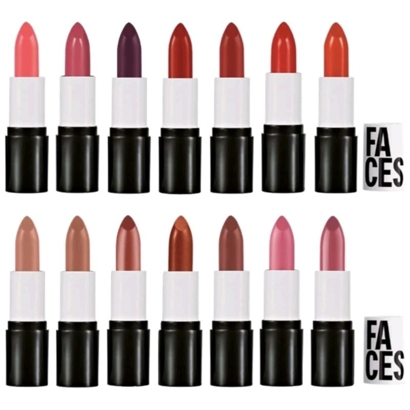 Batom Multimix Cremoso ou Matte Faces 3,5 g | Shopee Brasil