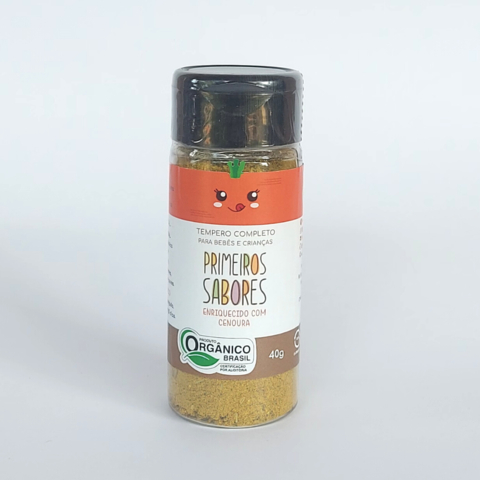 TEMPERO INTRODUÇÃO ALIMENTAR PRIMEIROS SABORES COM CENOURA ORGÂNICO ...