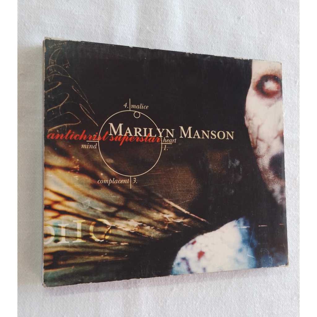 Cd Marilyn Manson - Antichrist Superstar ( 23581 ) | Shopee Brasil