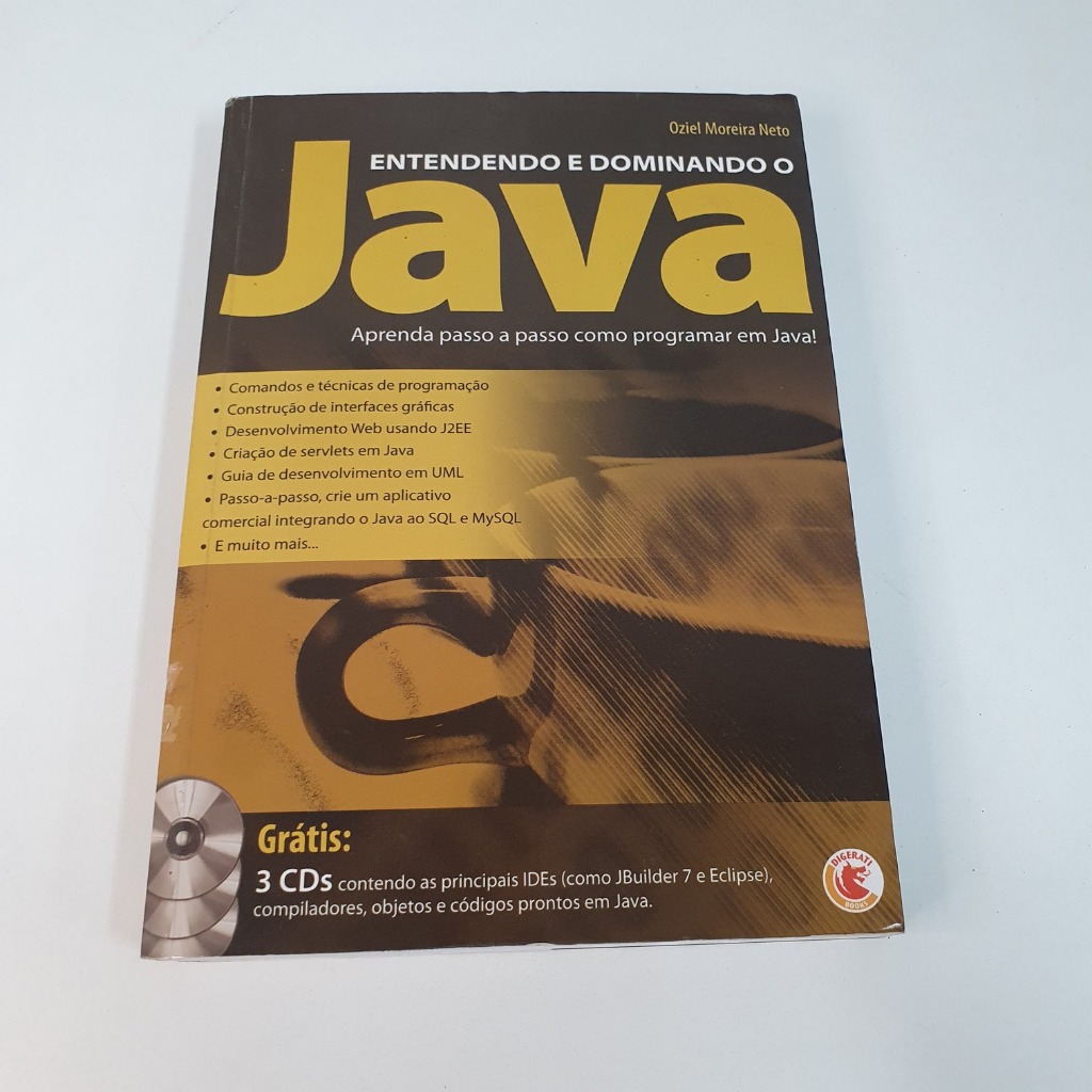Livro Entendendo E Dominando O Java - Oziel Moreira - V1898 | Shopee Brasil