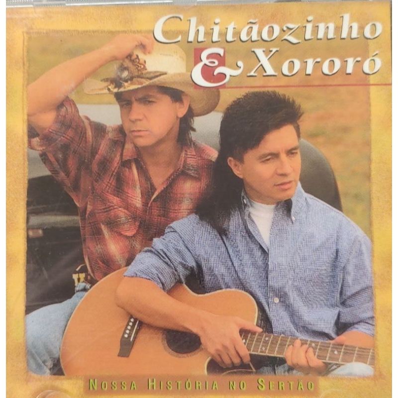 CD - Chitãozinho e Xororó - Nossa história no sertão | Shopee Brasil